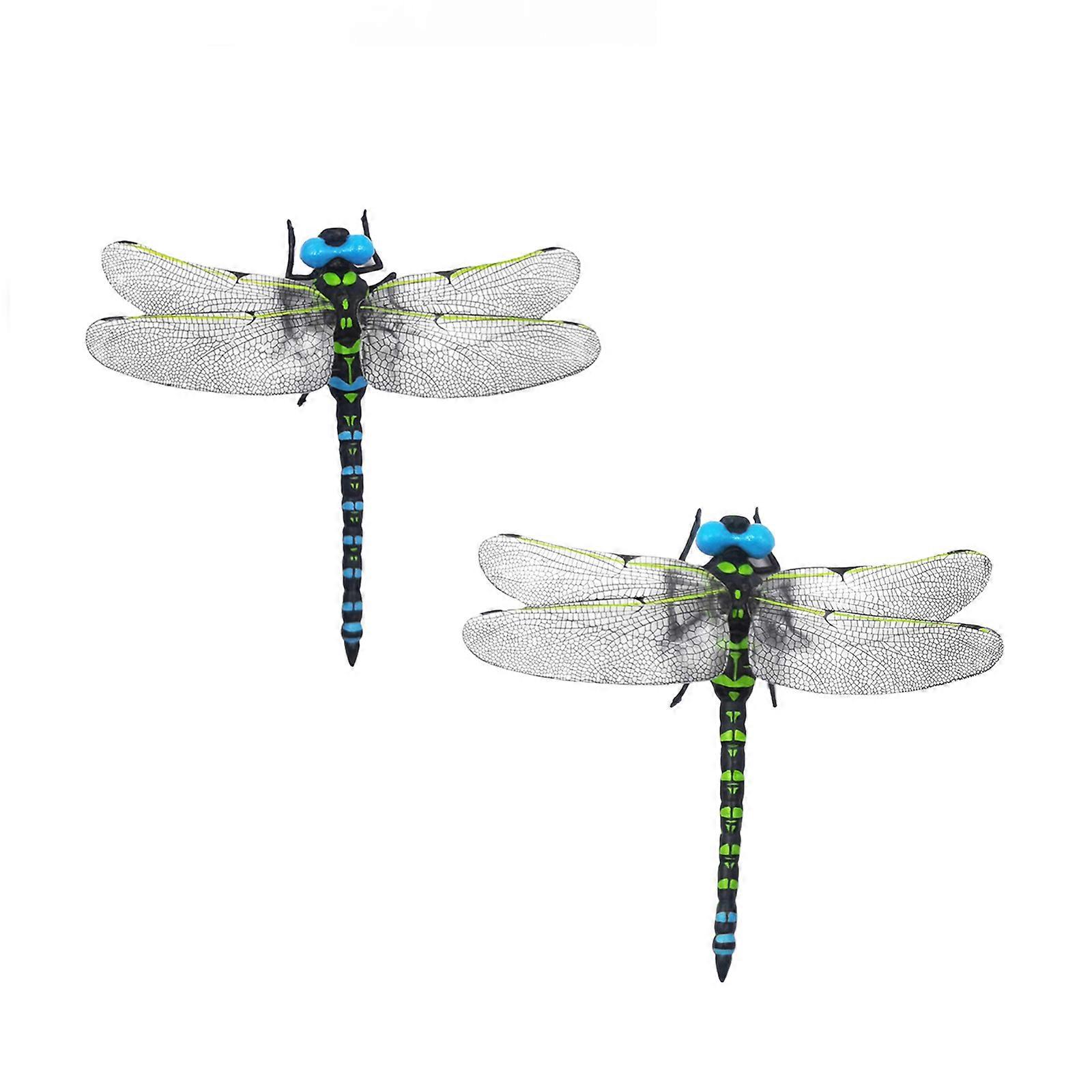 Simulation Dragonfly Insect Model with Blue Safety Pin and String ...