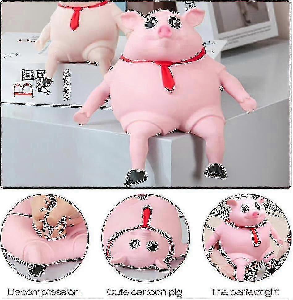 Pig Anti Stress Toy, Pig Squeeze Toys, Creative Decompression Pig ...