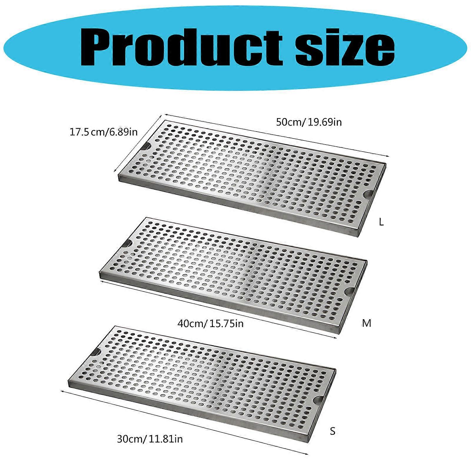 Metal Beer Towers Drip Pan Stainless Steels Beer Drip Tray Drainage ...