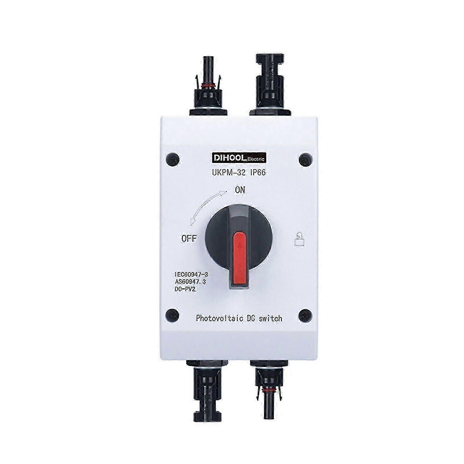 Solar Pv Changeover Switch Dc Disconnect Switch Disconnect Switch 32a ...