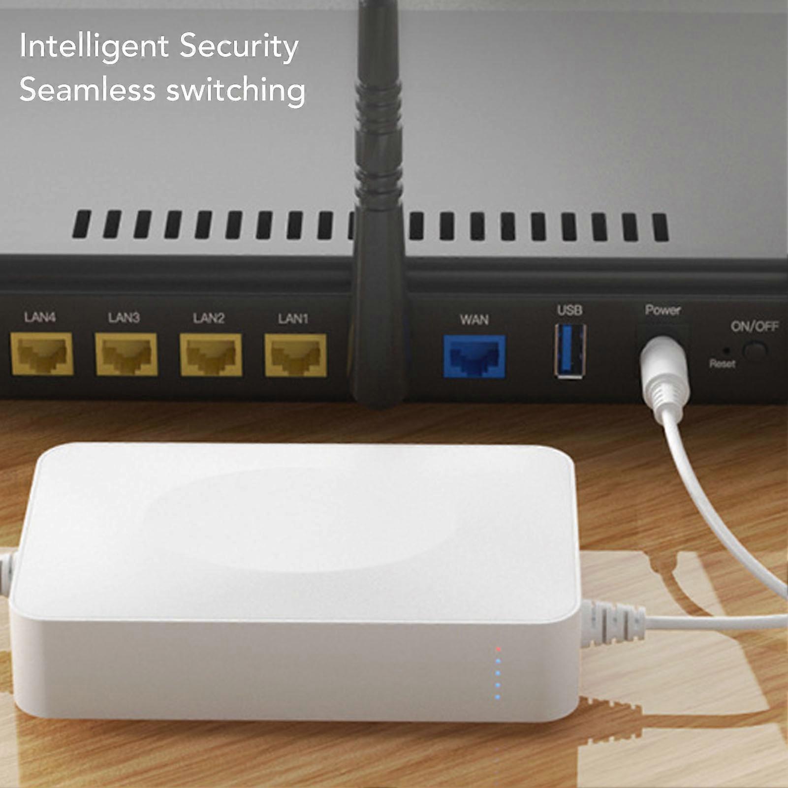 9000mAh UPS Battery Backup Uninterruptible Power Supply Mini DC UPS for ...