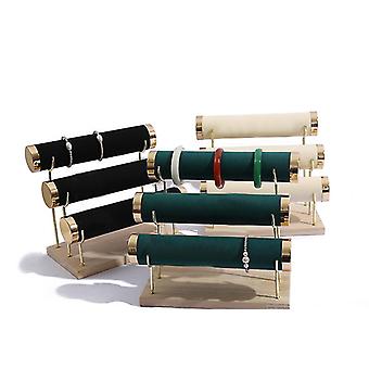 Wooden Bottom Gold 3-layer Watch Rack, Bracelet, Bracelet Display Rack ...
