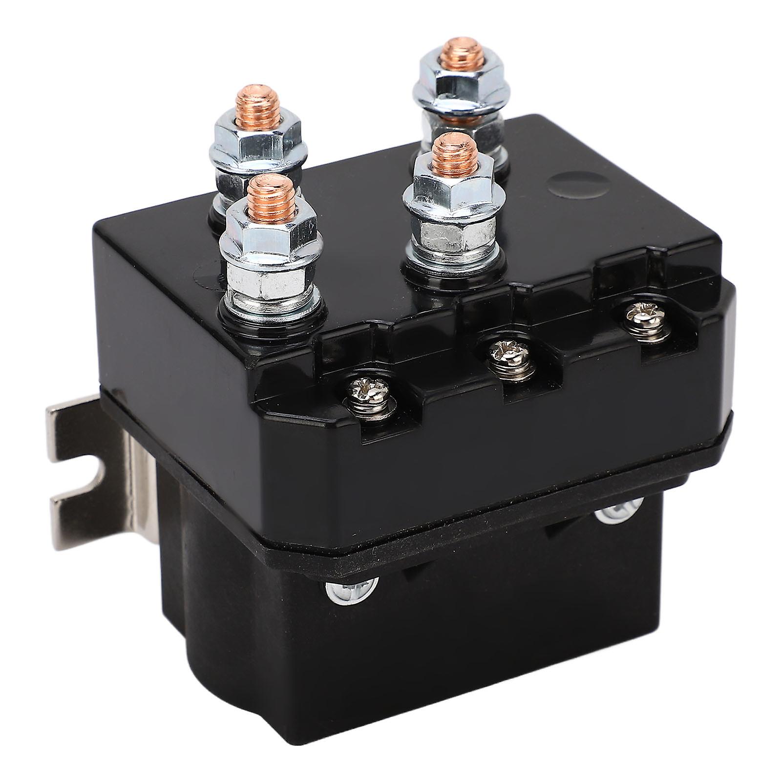 Electric Winch Relay 250a Abs Housing Waterproof Copper Contact Brass ...