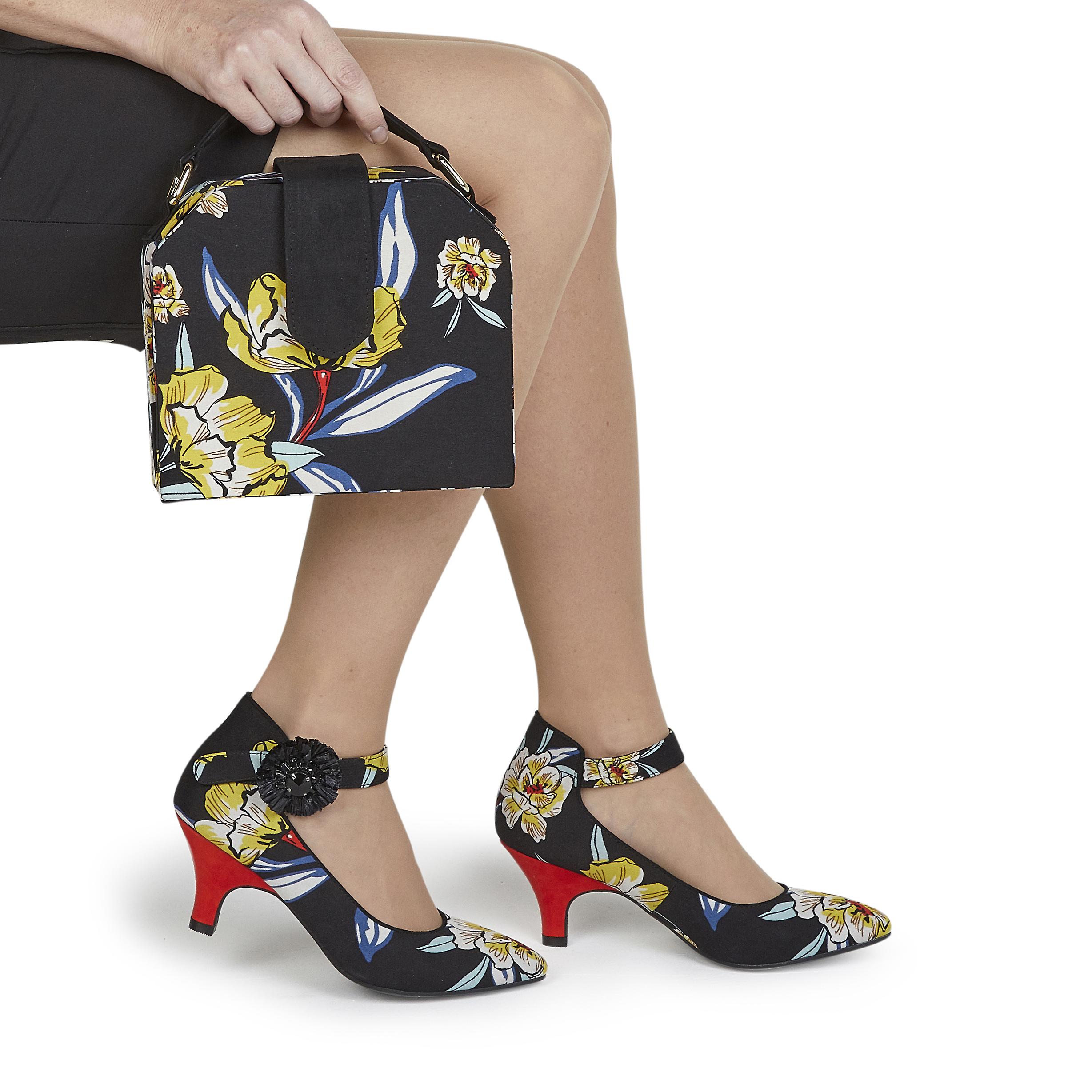 Ruby Shoo Women's Carla Kitten Heel Court Shoe | Fruugo UK