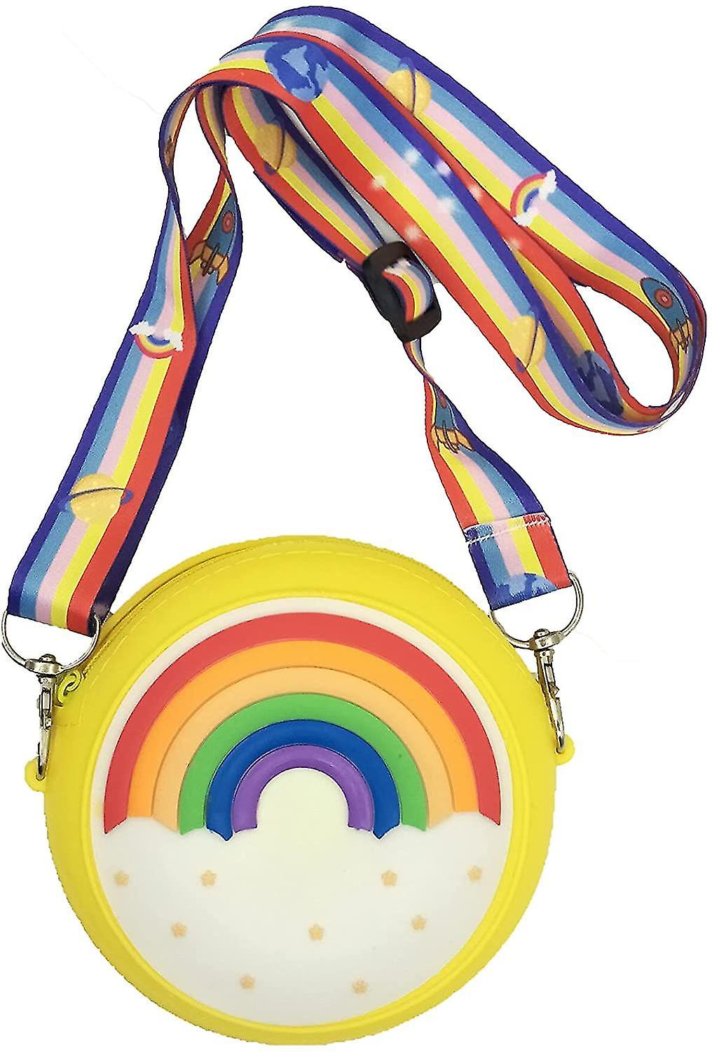 Cute Rainbow Purse For Little Girl Mini Purse Toddler Crossbody Purse ...