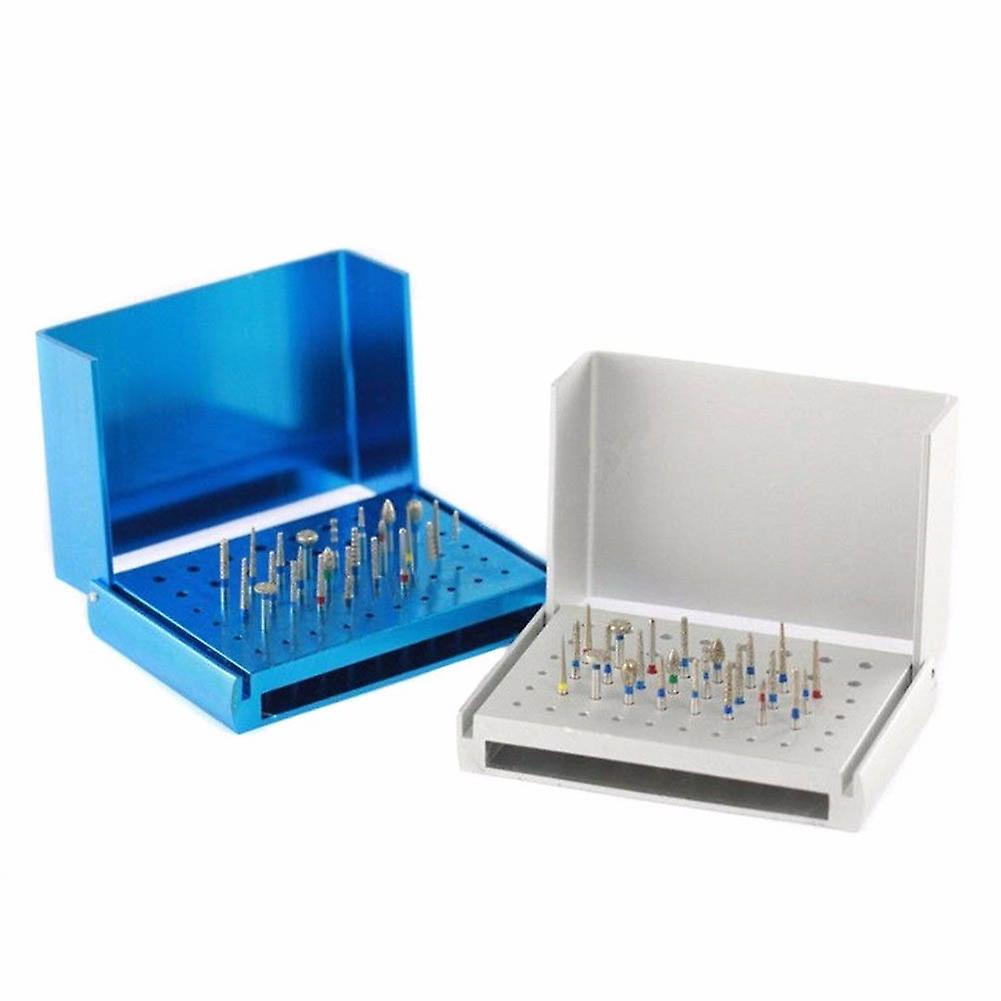 1 Pc 58 Holes Dental Bur Holder Stand Autoclave Disinfection Box Case ...