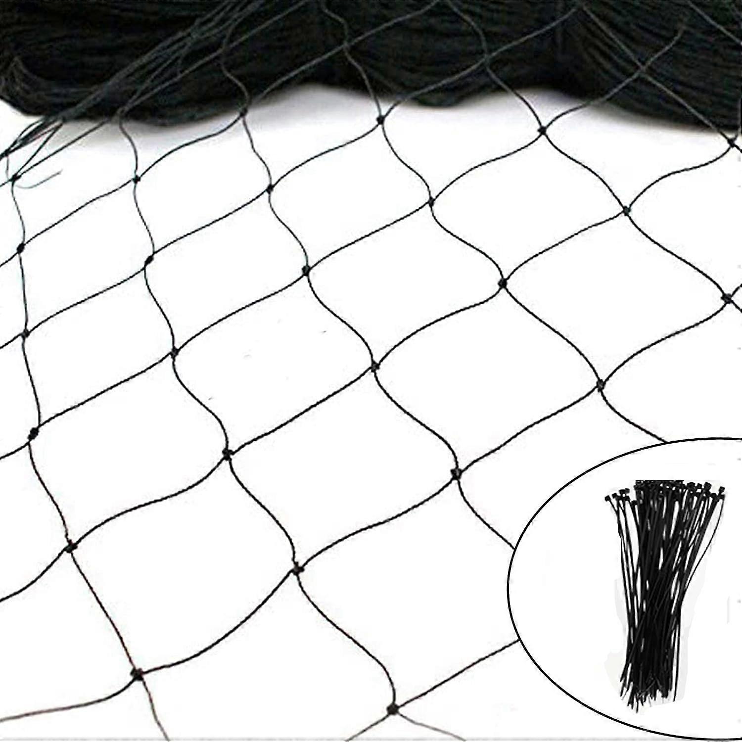 15*15m Anti Bird Netting for Garden, Heavy Duty Bird Netting with 5*5cm ...