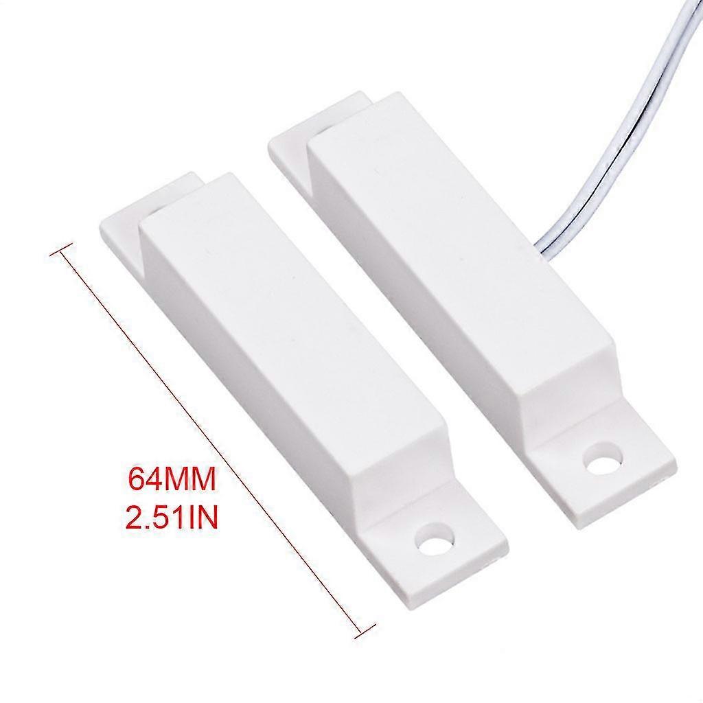 Magnetic Door Window Contact Sensor Alarm Reed Switch Security Burglar ...