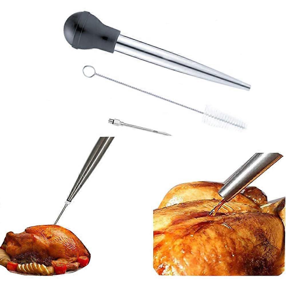 Best utensil roasting syringe made of stainless steel, professional ...