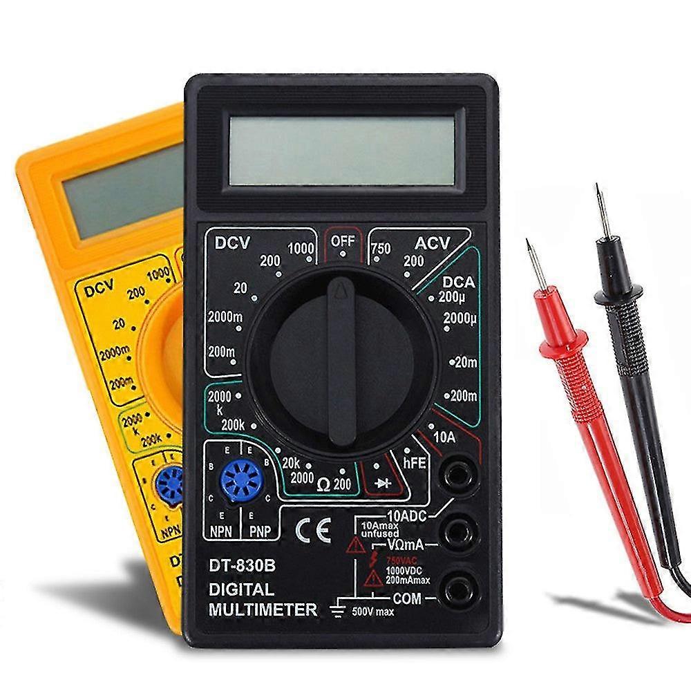 Lcd digital multimeter ac/dc 750/1000v digital mini handheld multimeter ...