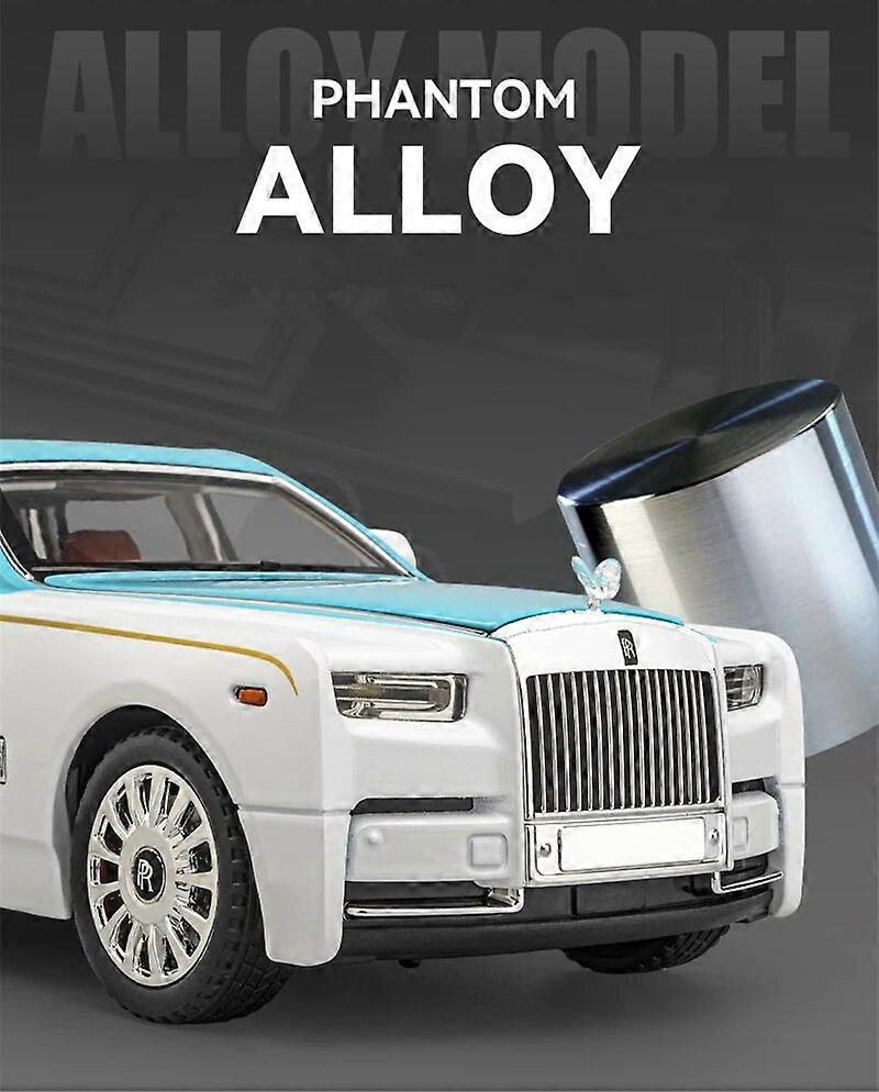 1/18 Rolls-Royce Phantom Alloy Luxy Car Model Diecasts Metal Toy ...