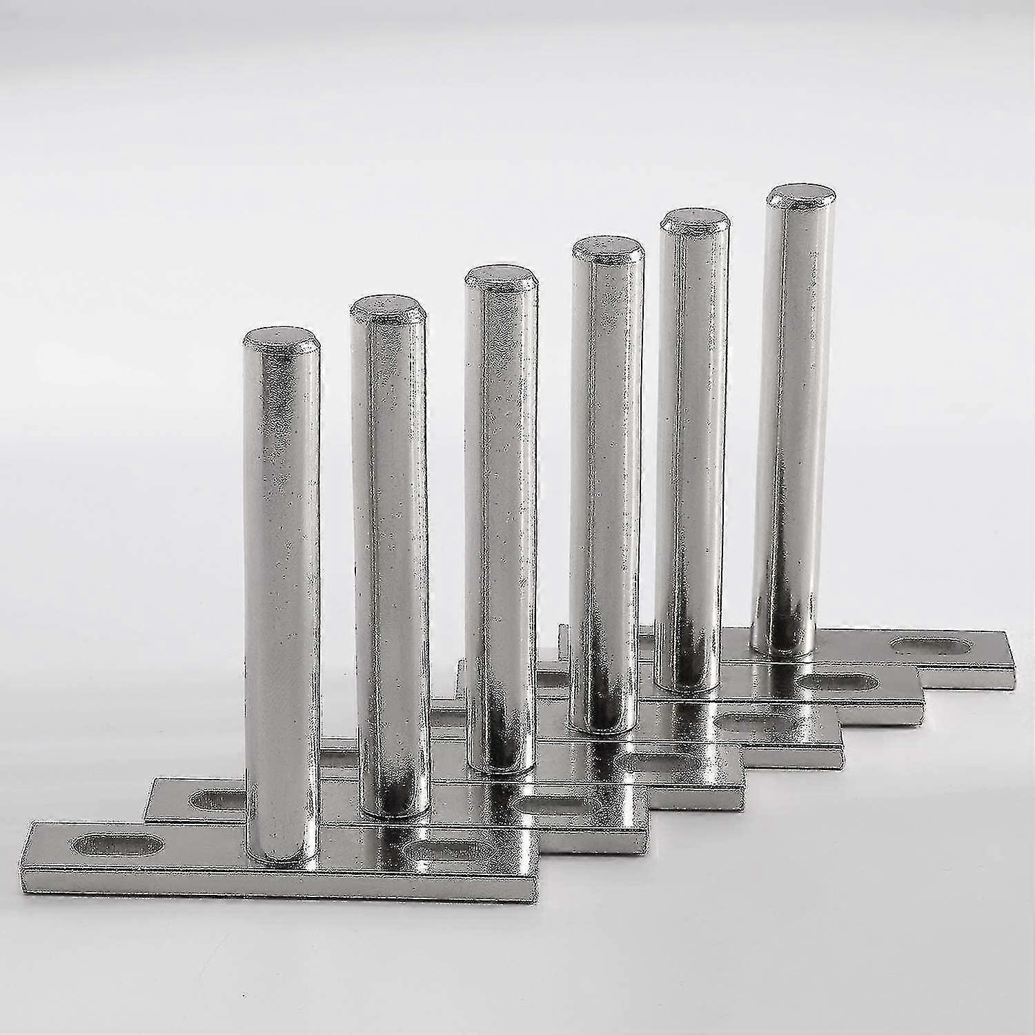 6 Pieces Metal Brackets For Floating Shelf, 3 Inch Hidden Fixings ...