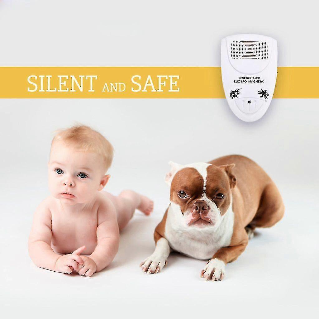 2pcs Ultrasonic Bat Repellent Pest Repellants Control,get Rid Of Bats ...