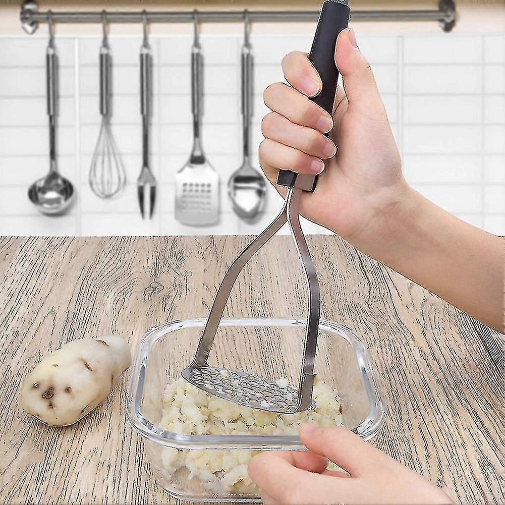 Potato Masher, Potato Ricer, Potato Masher With Smooth Non- Handle ...
