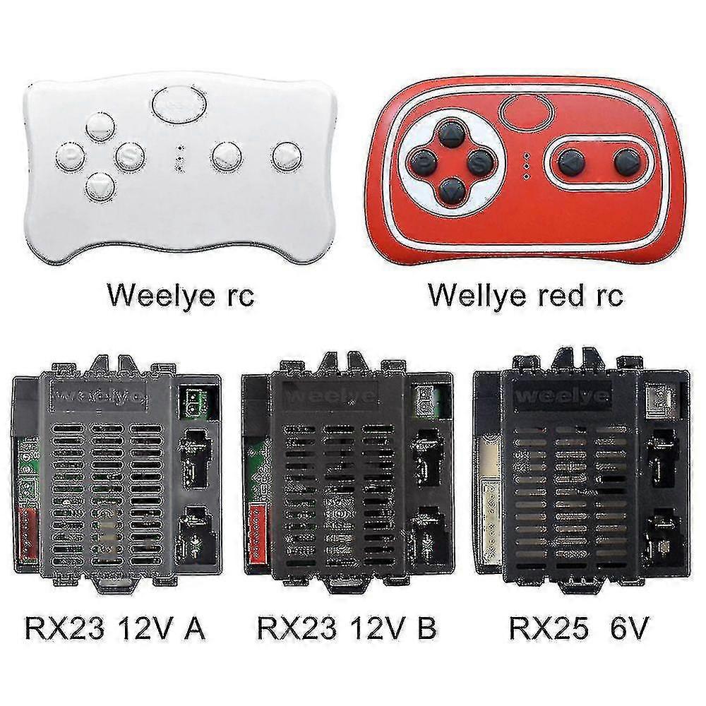 6v/12v Rx23 Rx18 For Wellye Children's Electric Car 2.4g Bluetooth ...