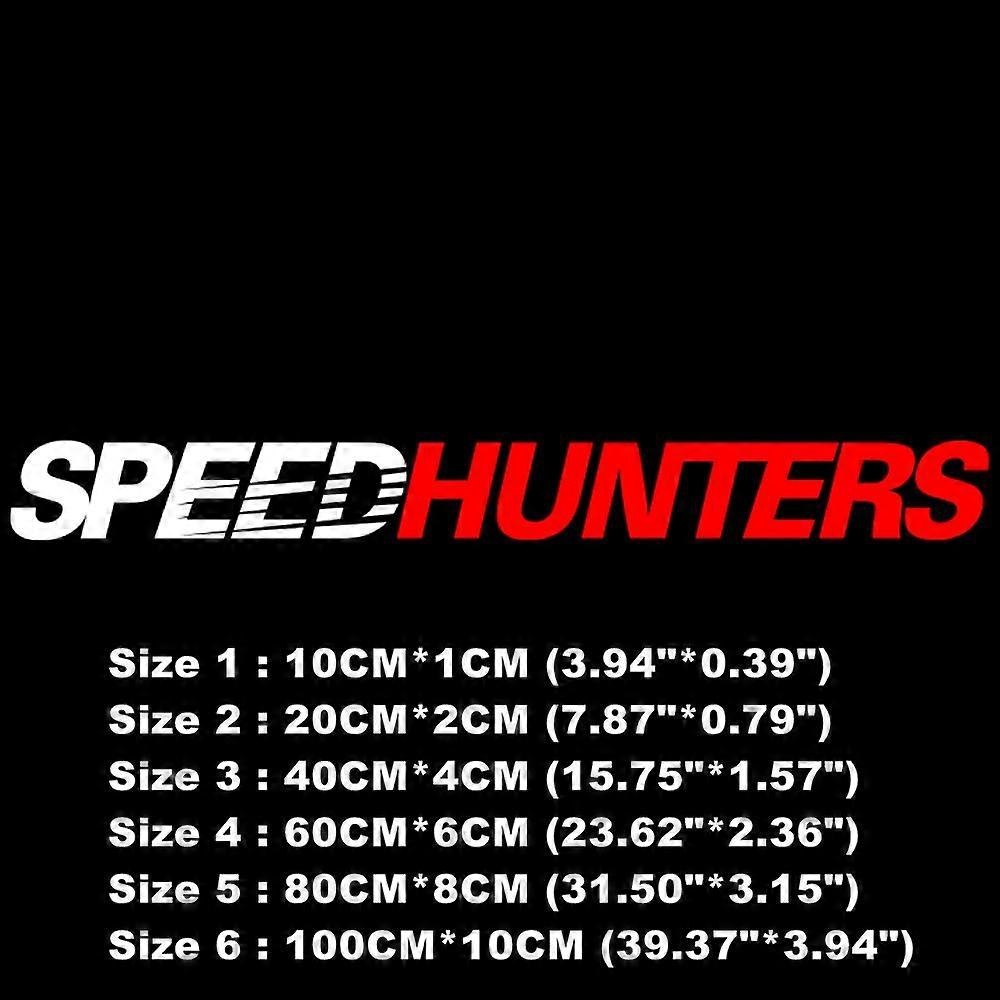 JDM Car Sticker Japanese SPEEDHUNTERS Engine Hood & Bumper Front ...