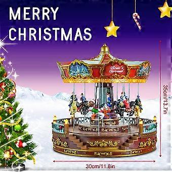 Mr. Christmas Carousel - Elegant And Animated Holiday Decoration With ...