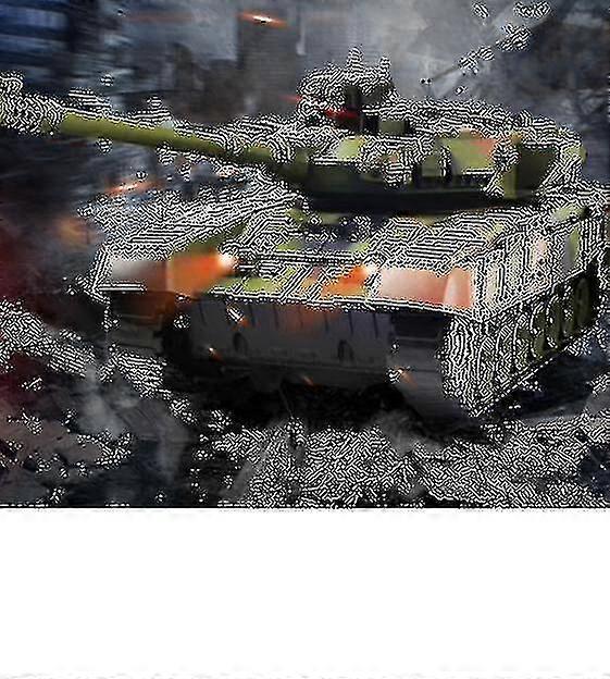 Remote Control Shoot Balls Tanks Toys With Rotatable Turret And Barrel ...