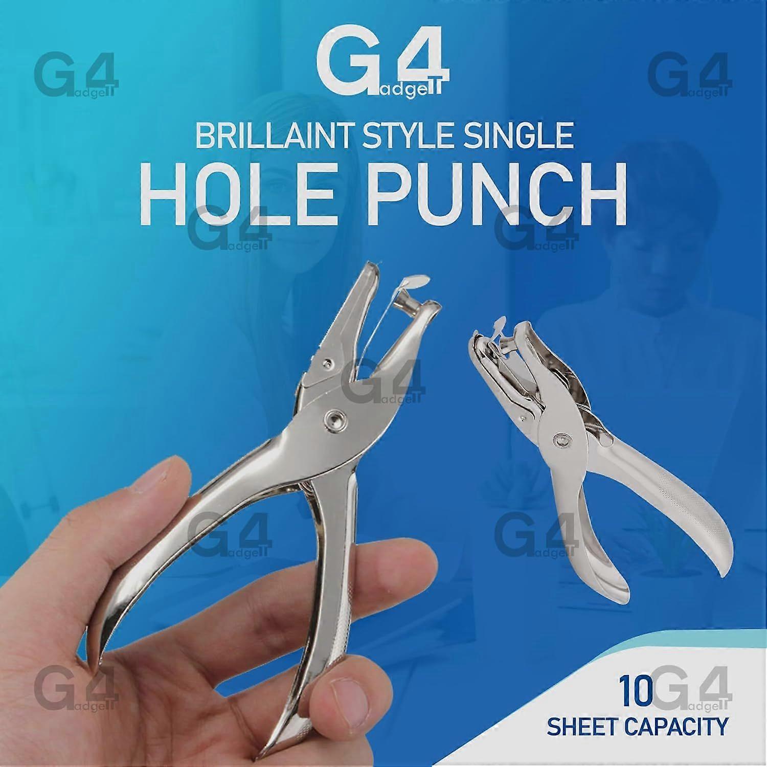 Single hole punch Single hole pliers punch, 3mm hole diameter Chrome ...