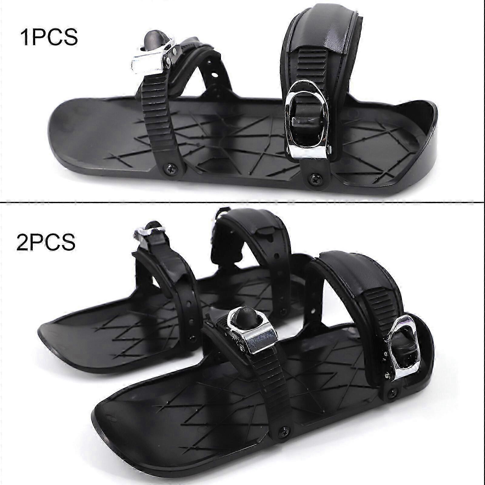 Mini Ski Skates For Snow The Short Skiboard Snowblades Unisex Winter ...