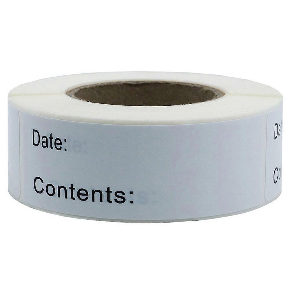Dissolvable Food Labels, Water Resistant, Tear-Resistant, 125Pcs/Roll ...