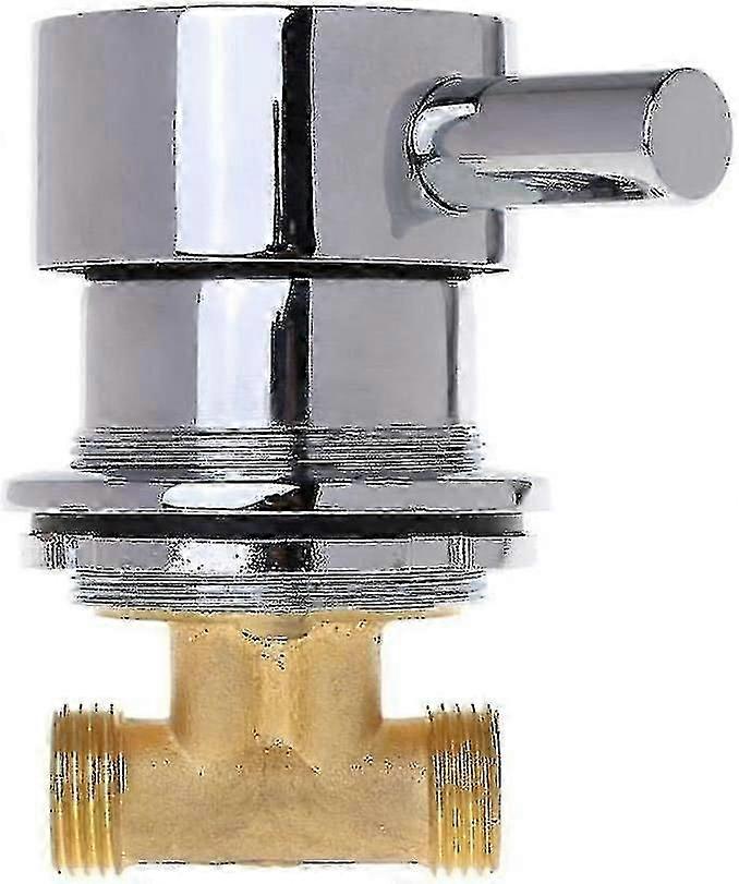 Shower Enclosure Mixer Tap Hot Cold Water Mixing Valve Two In One ...