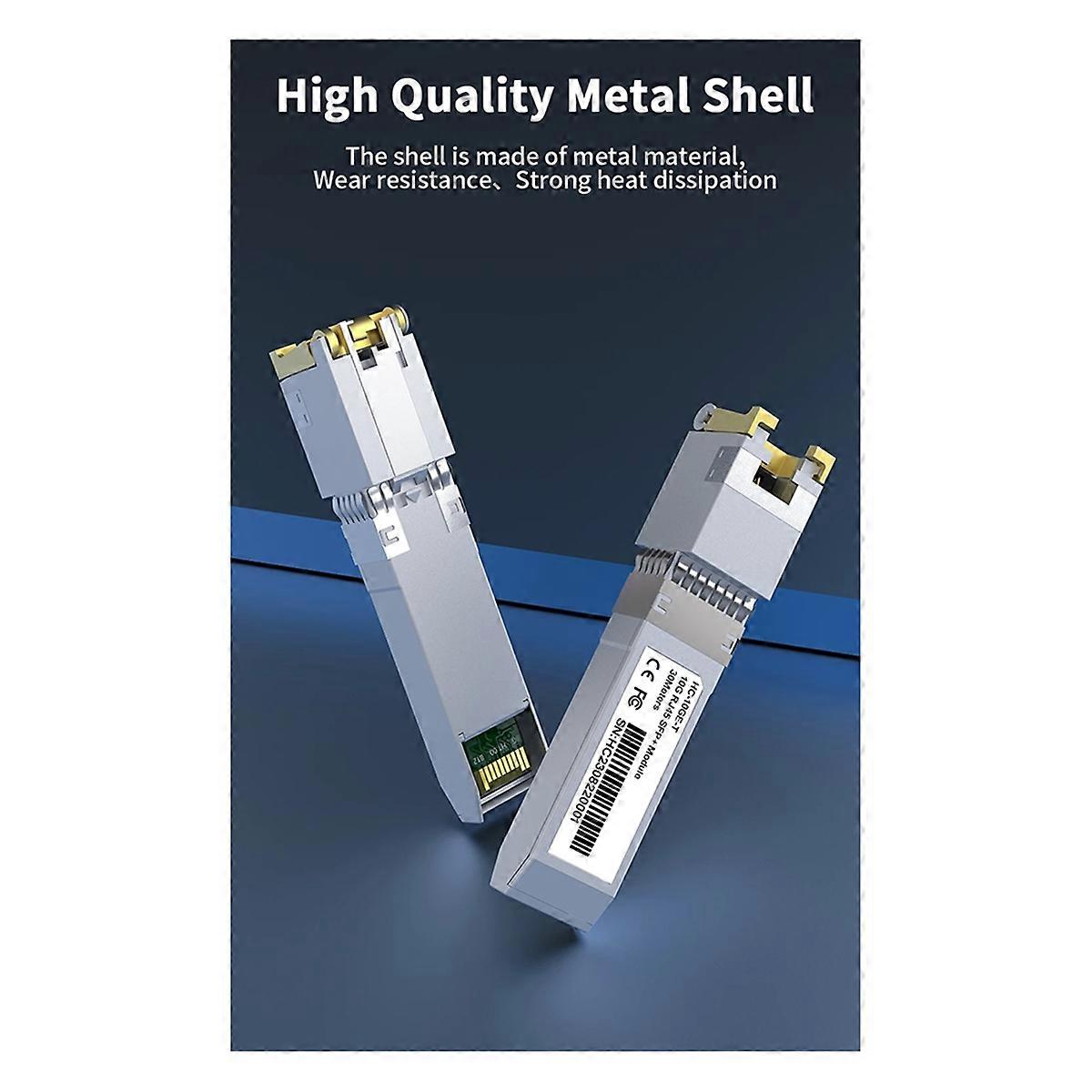 10G SFP+ Module 10GbE Copper SFP Modules Optical Port Turn to RJ45 ...