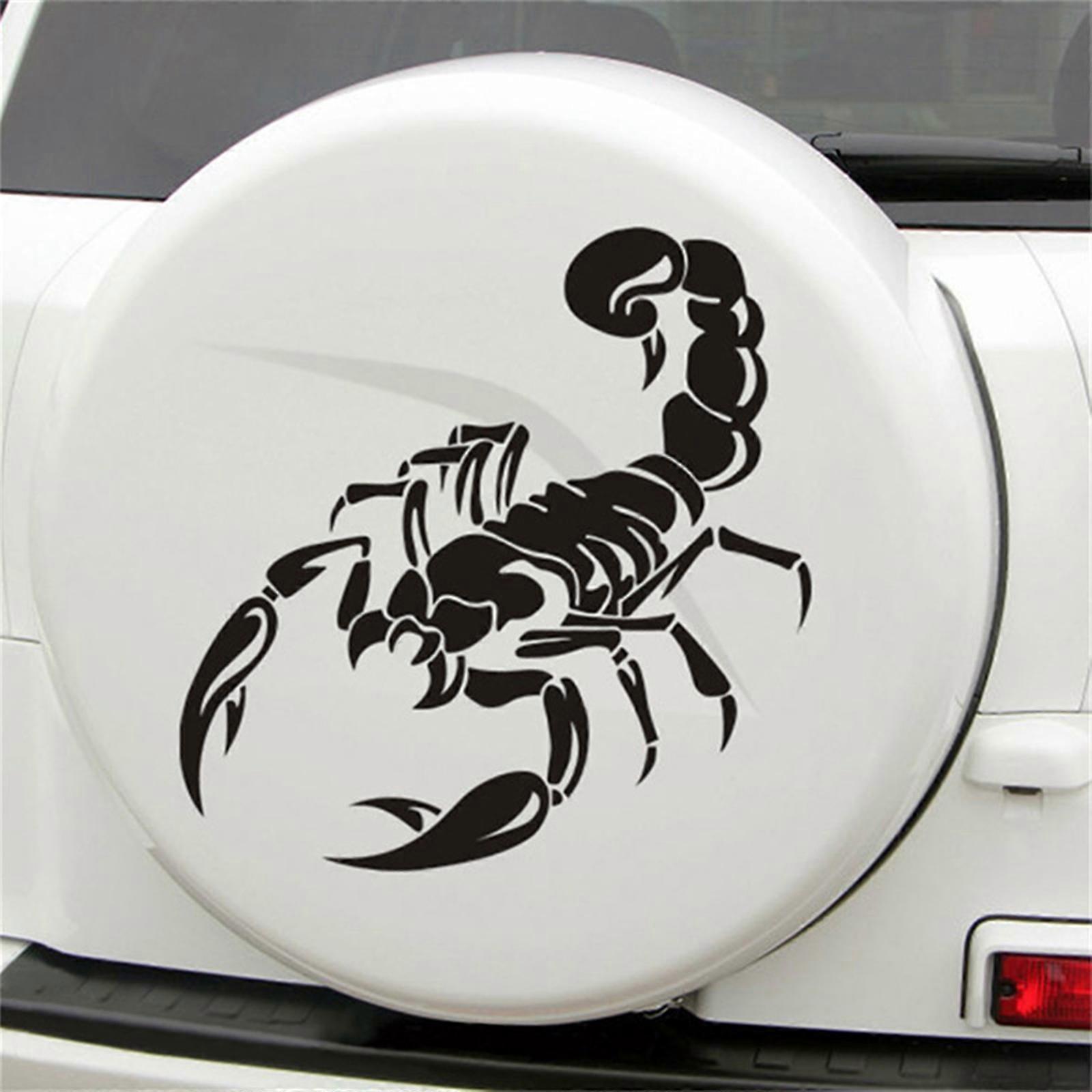 3D Scorpion Car Stickers Auto Styling Vinyl Decal Badge Self-adhesive ...