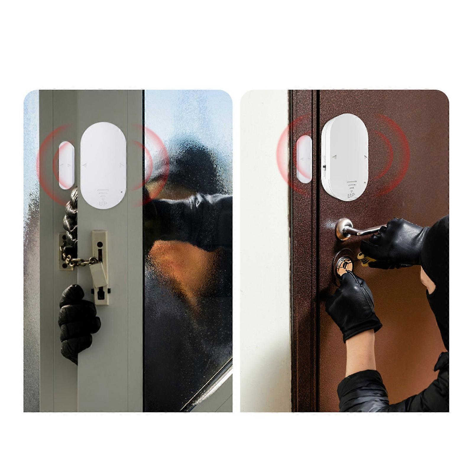 Easy Installation Wireless Magnetic Alarm Sensors For Door And Window ...