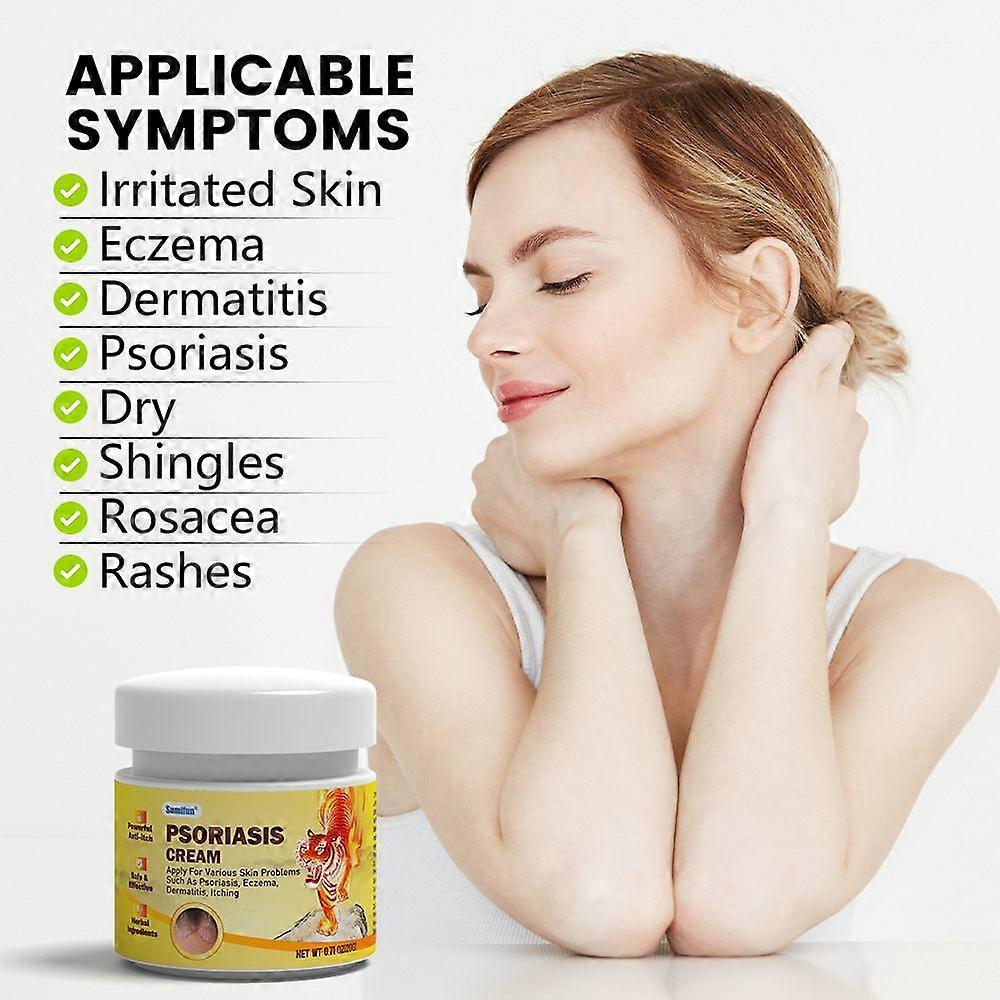 Psoriasis Treatments Cream, Skin Psoriasis Anti-Itch Soothing Cream ...