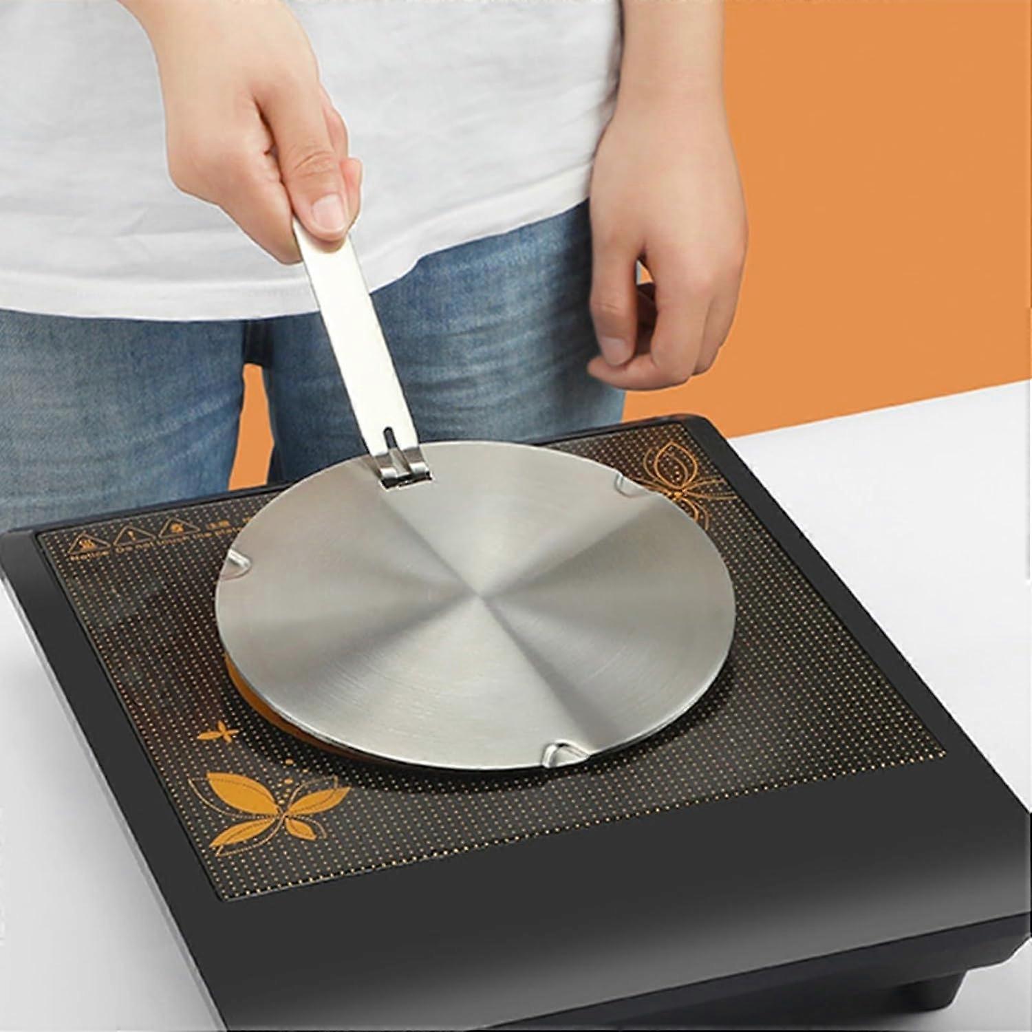 Induction Adaptor Plate 18 cm for Induction Cookers, Gas Stoves, Heat ...