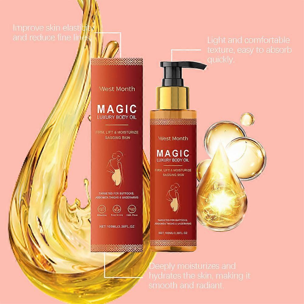 1-5x Magics Body Firming Oil Luxury Body Oil Hydrating and Firming Skin ...