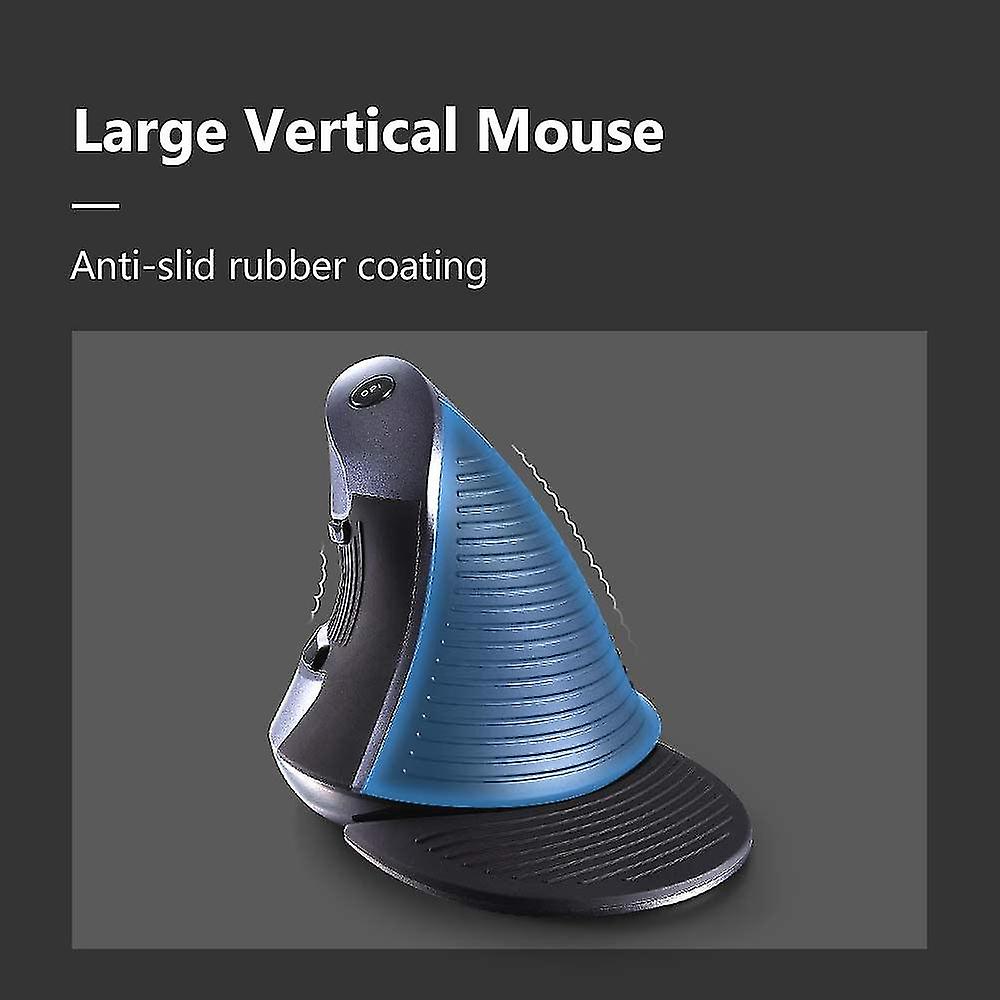 Upgraded Stylish Wired Ergonomic Vertical Mouse, Large Ergonomic ...