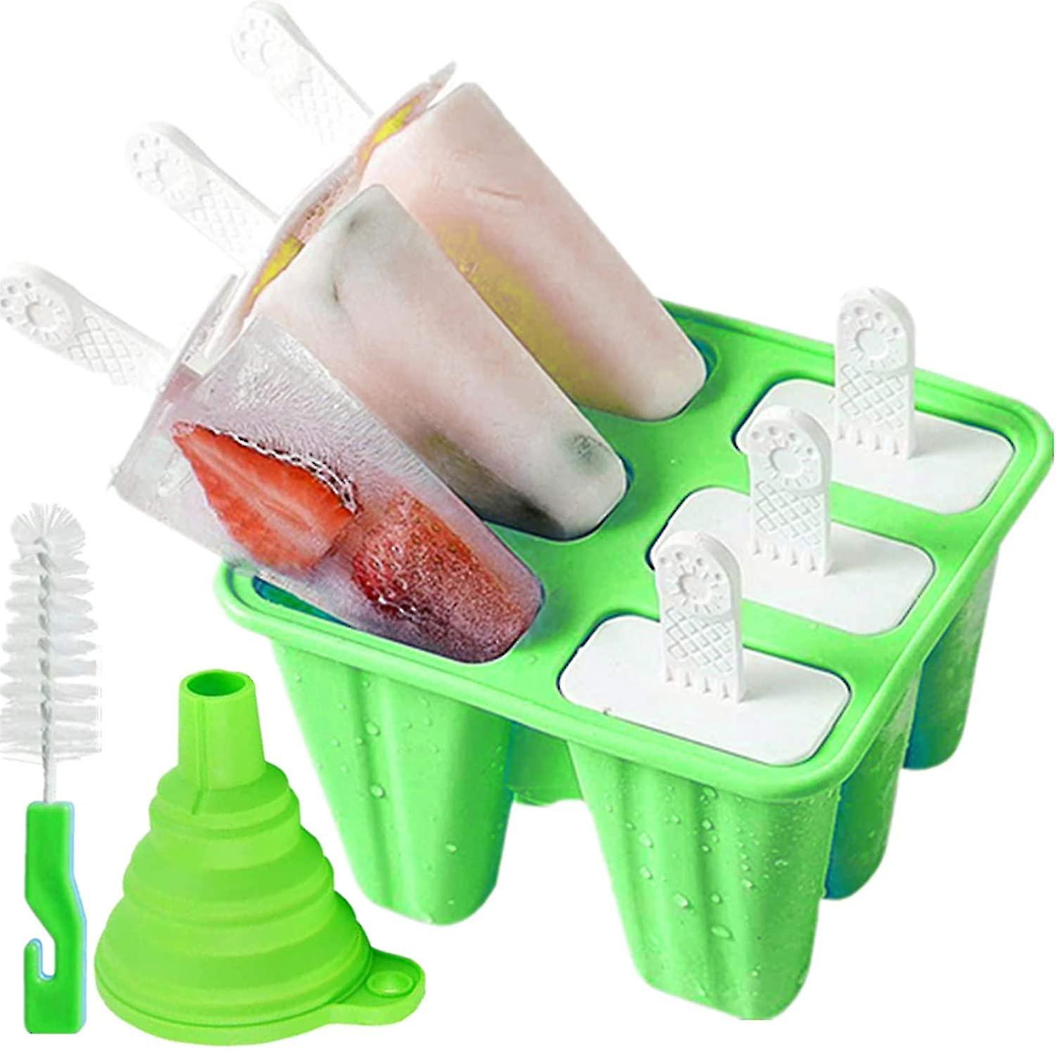 Popsicle Molds Silicone Ice Pop Models Popsicle Models Reusable Easy ...