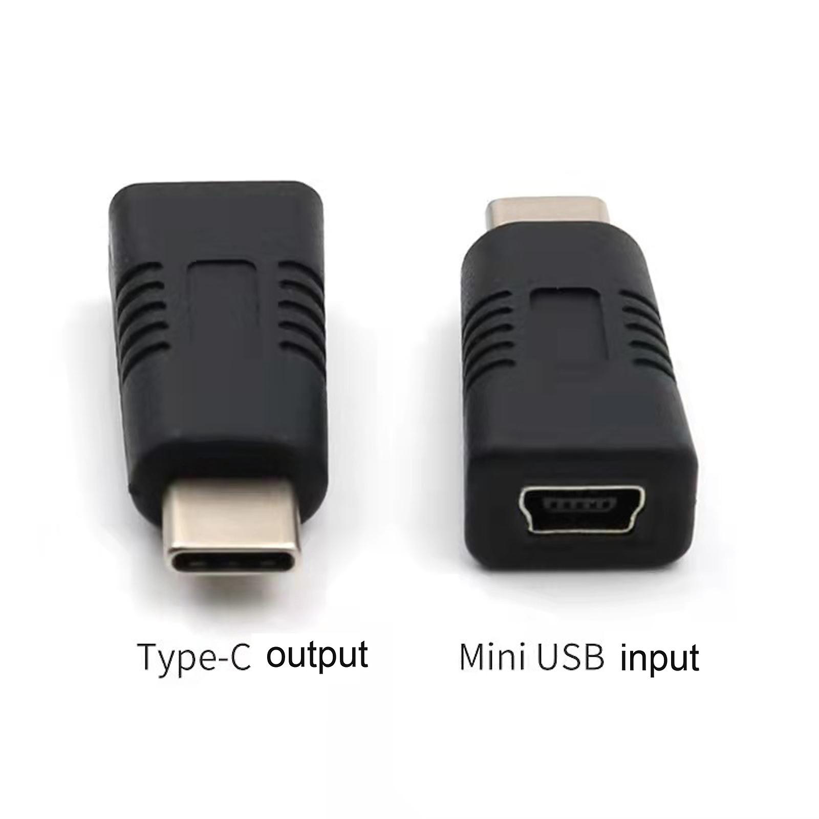 Portable Converter for Phone Tablet Mini USB Female to Type C Male ...