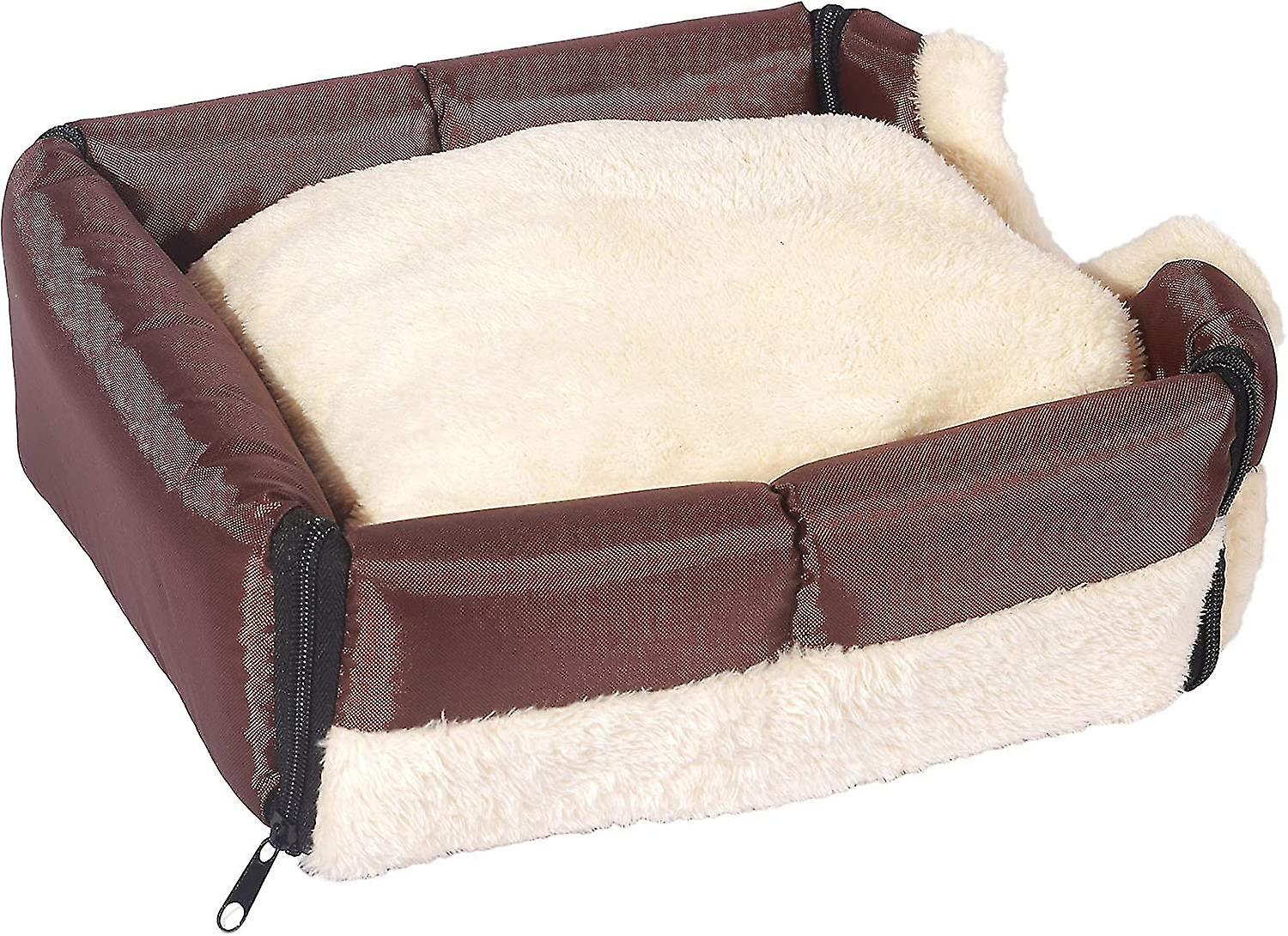 Igloo Dog House, Portable Cat Igloo Bed with Removable Cushion, 2 In 1 Washable Cozy Dog Igloo ...