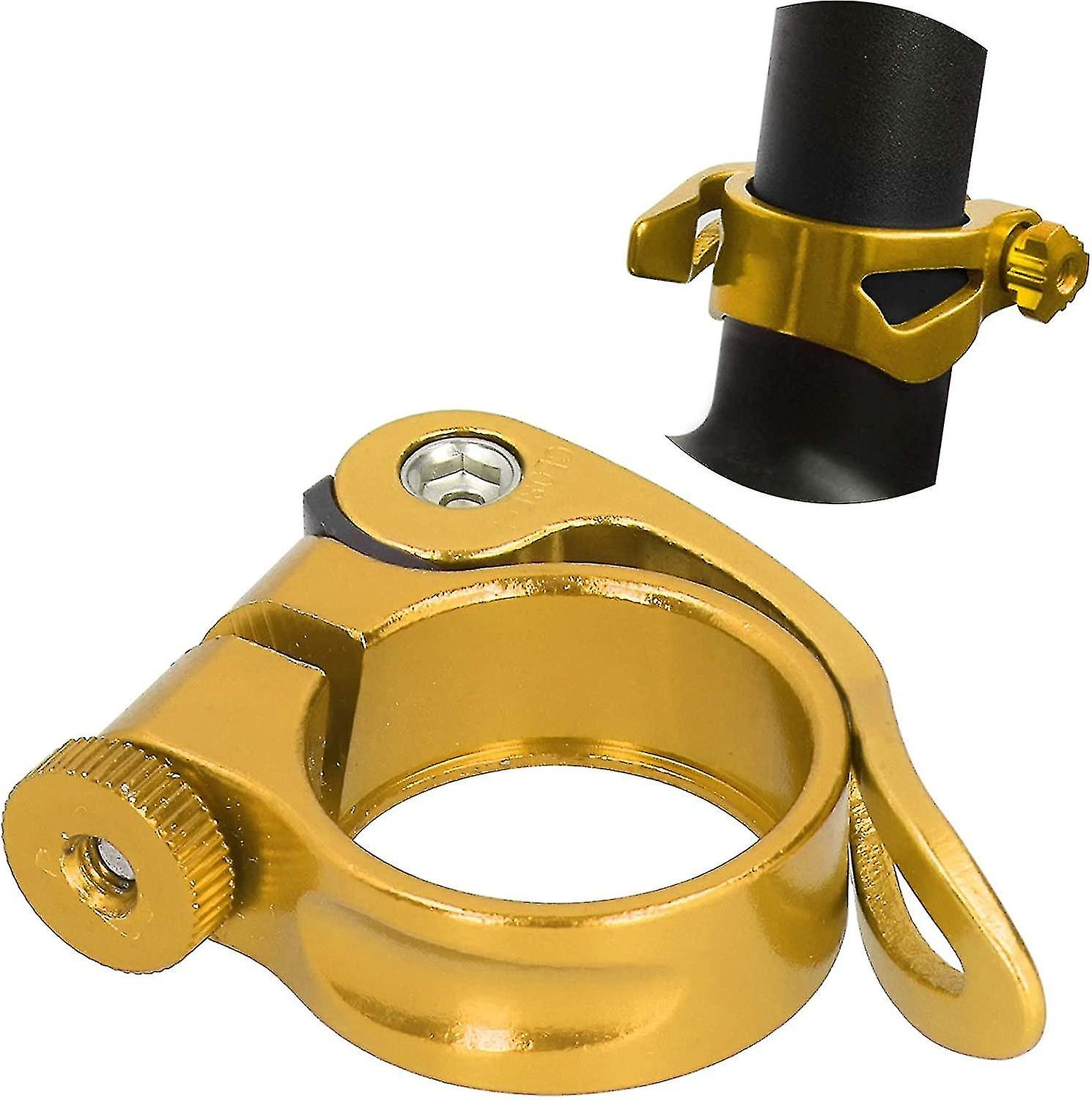 Bicycle Seat Post Clamp Quick Release Mountain Bike Seat Post Clamp ...