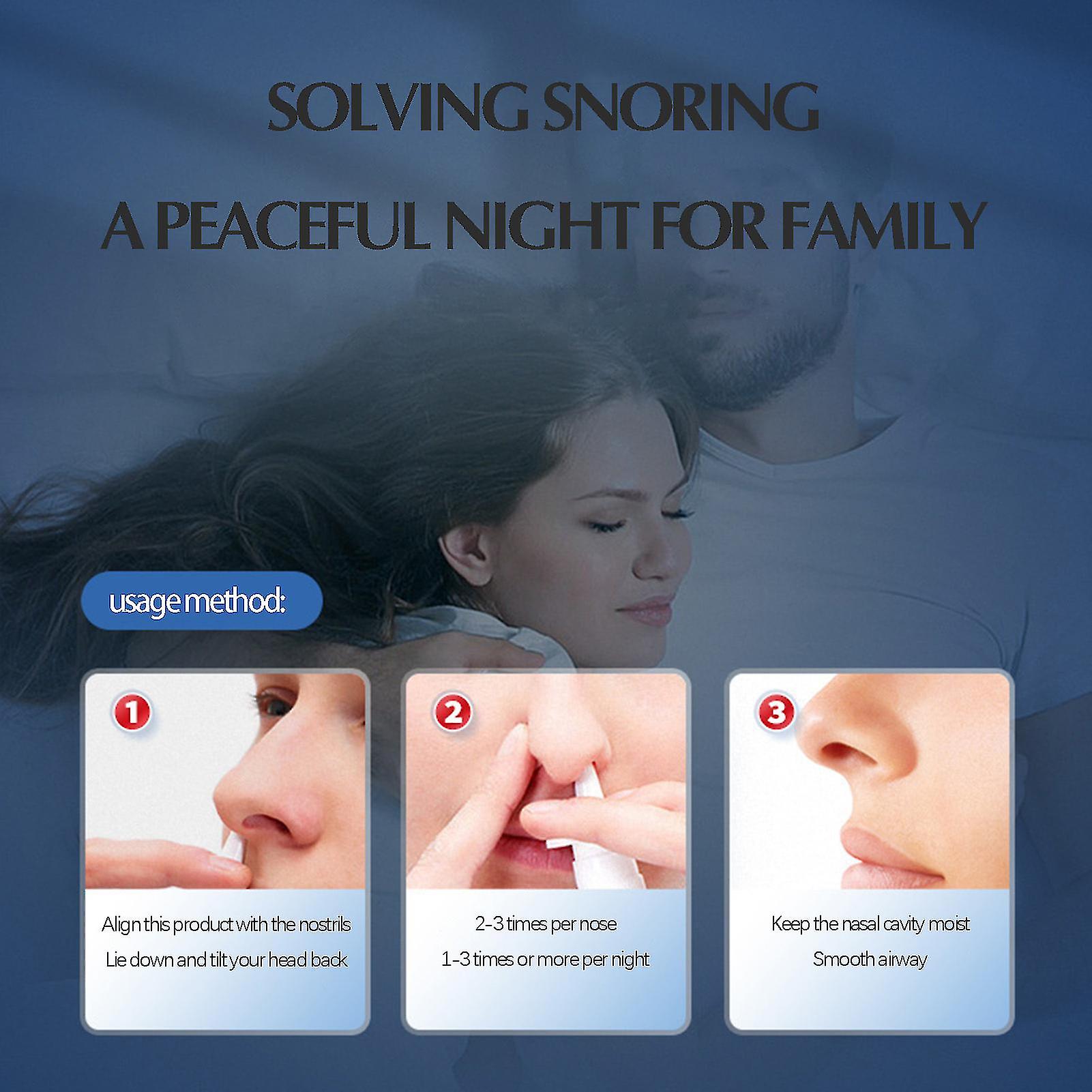 Deep Sleep Nasal Stop Snoring Spray Effective Work Instantly No Pain ...