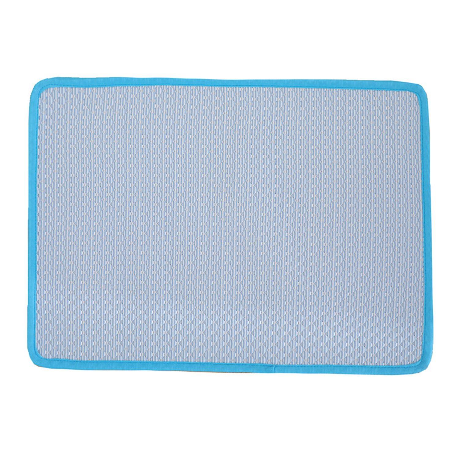 Pet Self Cooling Mat Decrease Body Temperature Breathable Ventilation ...