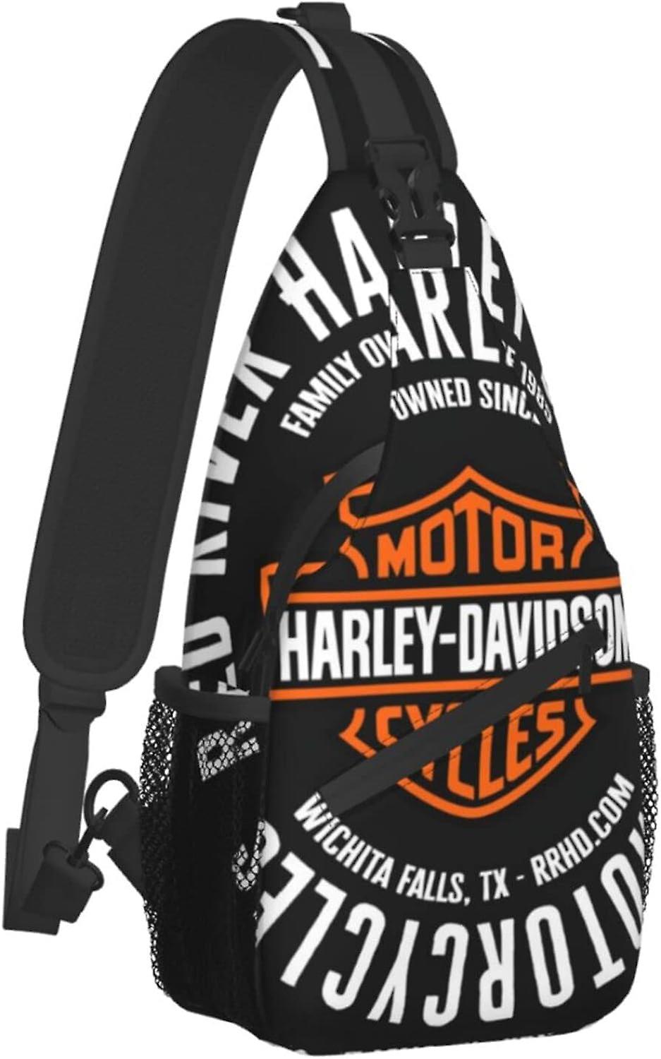AU1747 Harley Davidson Sling Bag Backpack Shoulder Crossbody Bag Chest ...