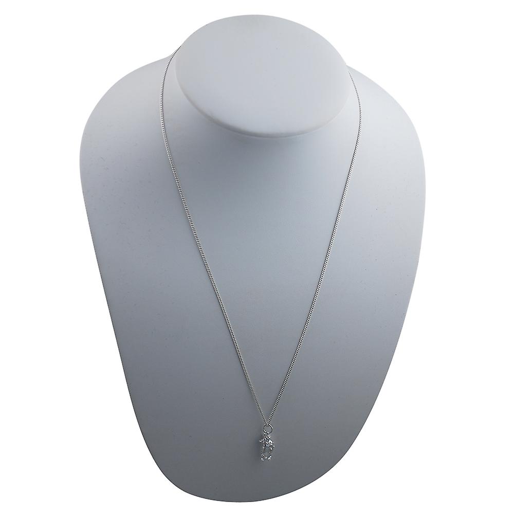 Silver 17x9mm Robin Hood Pendant with a curb Chain 22 inches | Fruugo US