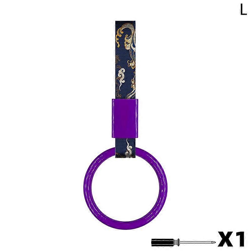 JDM Tsurikawa Cloud Shape Anime Handle Ring Plastic Subway Train Bus ...