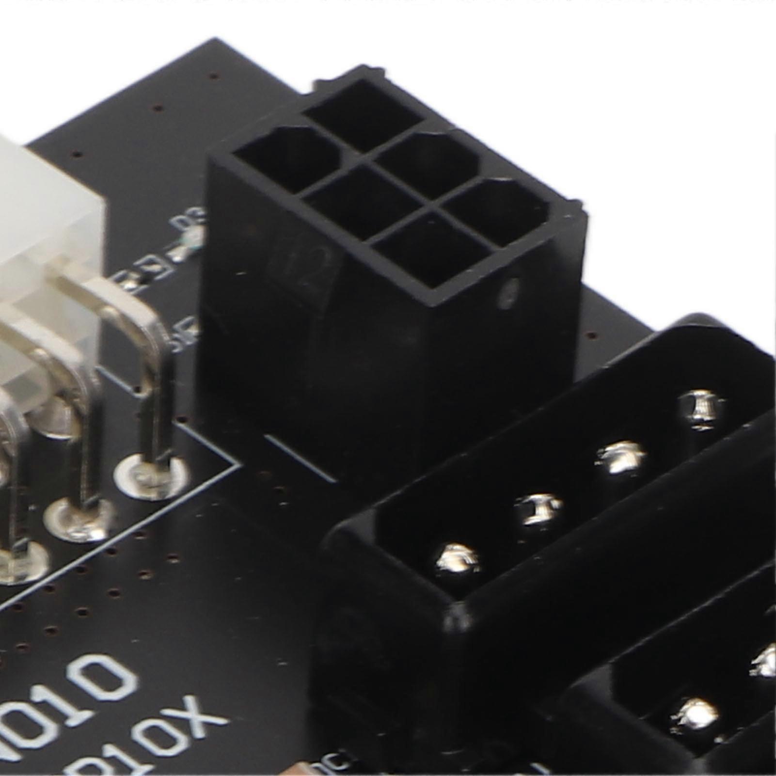 ATX PSU Power Board 5V 12V Output 24Pin to 8X 4Pin Plus 2X Voltage ...