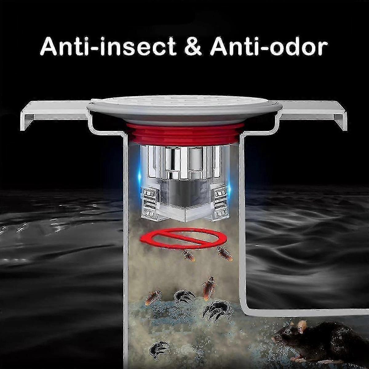 Shower Floor Drain Backflow Preventer-one Way Valve, Sewer Anti-odor ...