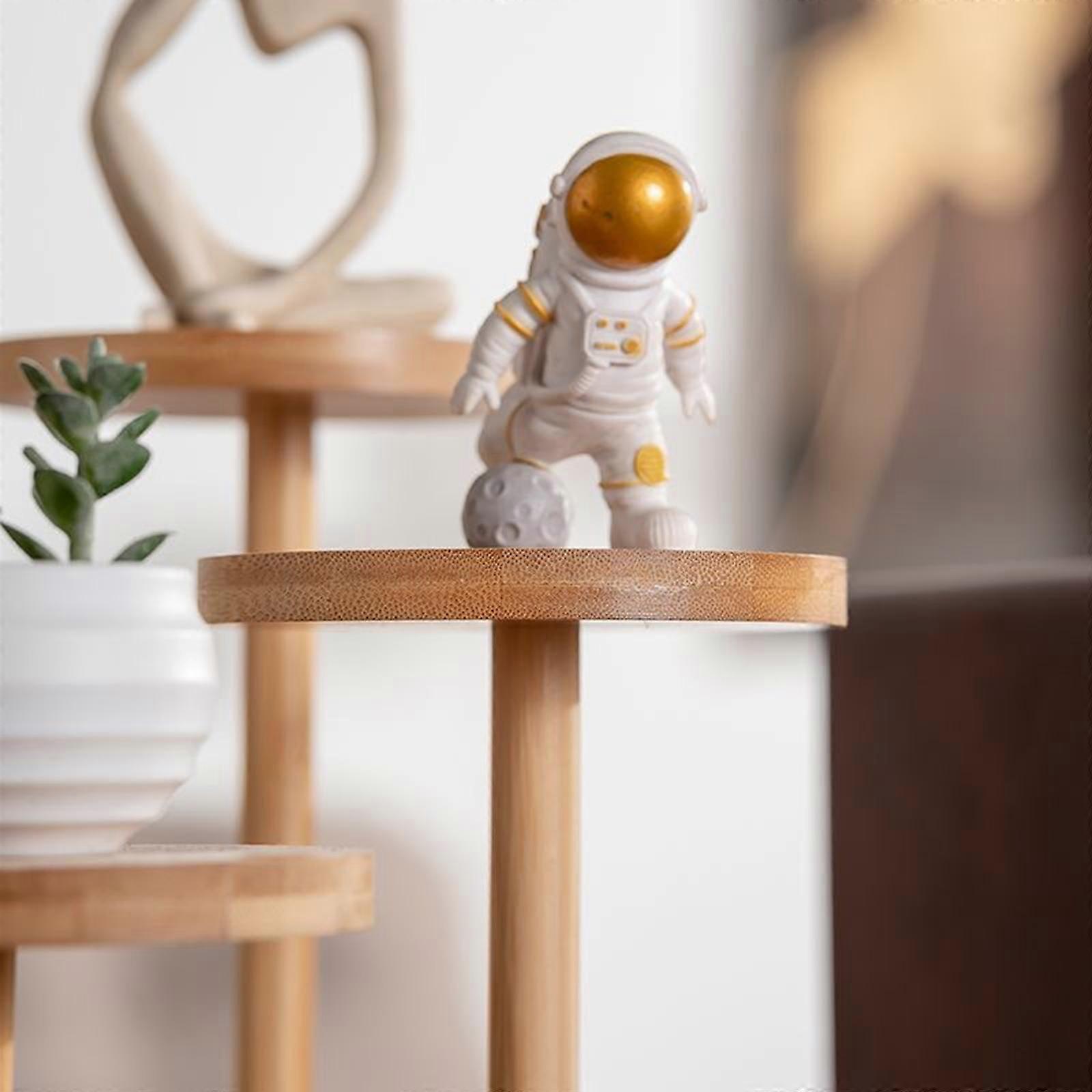 Wooden Tabletop Plant Stand Small Tiered Plant Stand for Home Office ...