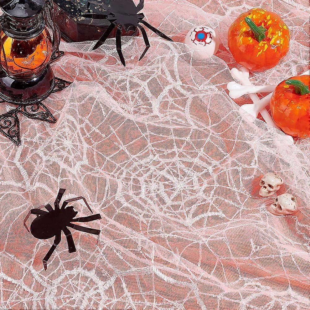 1 Yard White Spider Web Lace Fabric 140cm/55.12 Inch Width Gothic Sheer ...