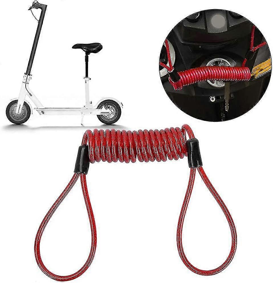 Electric Motorcycle Lock Reminder Rope Forget To Unlock Warning Rope ...