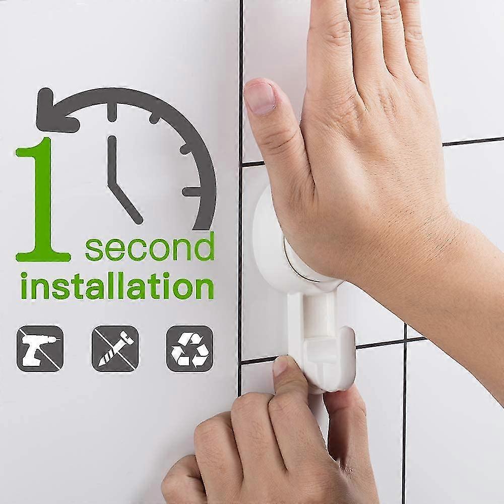 4pcs Plastic Suction Cup Hook New Strong Suction Cup Wall Hook/towel ...