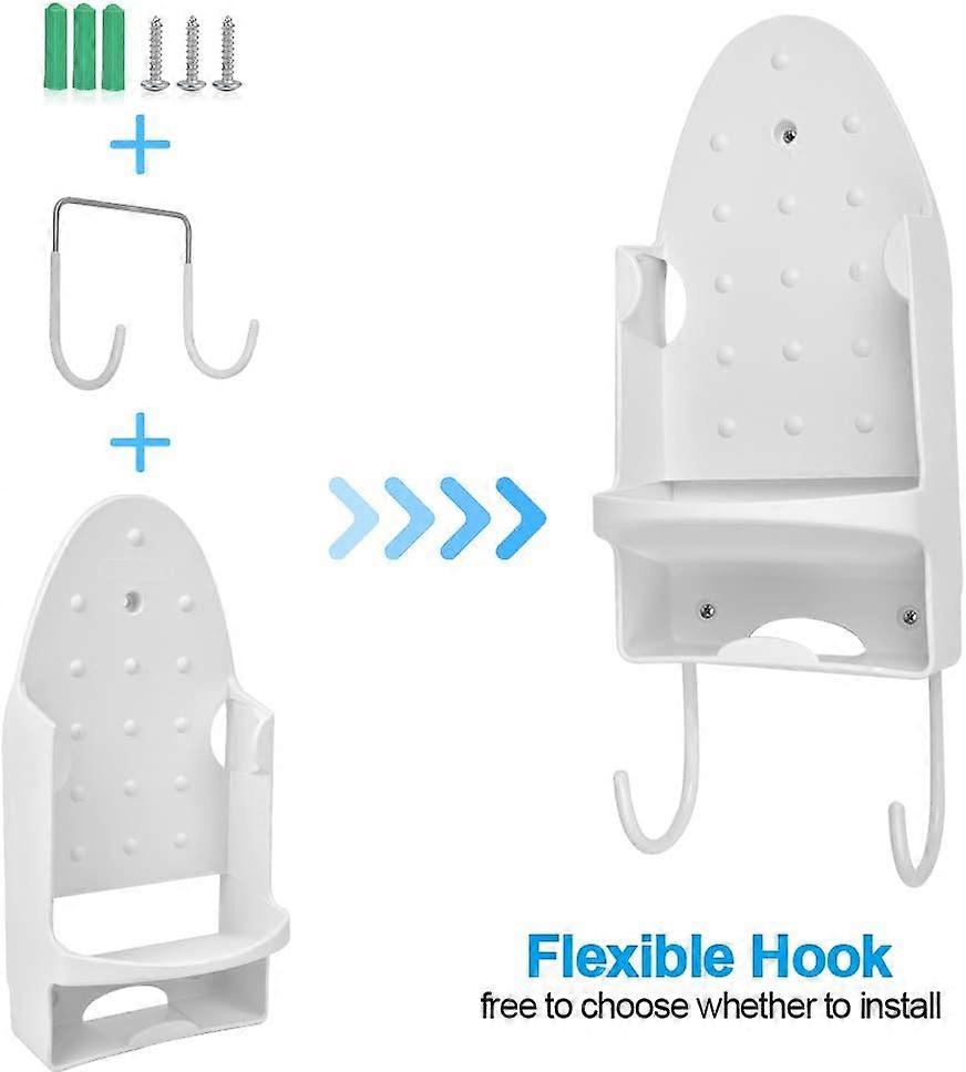 Ironing Board Rack, Iron Wall Mount, Ironing Board Storage Rack, Door ...