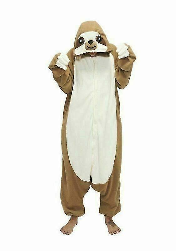 Adult Sloth Cosplay Pyjamas Costume | Fruugo UK